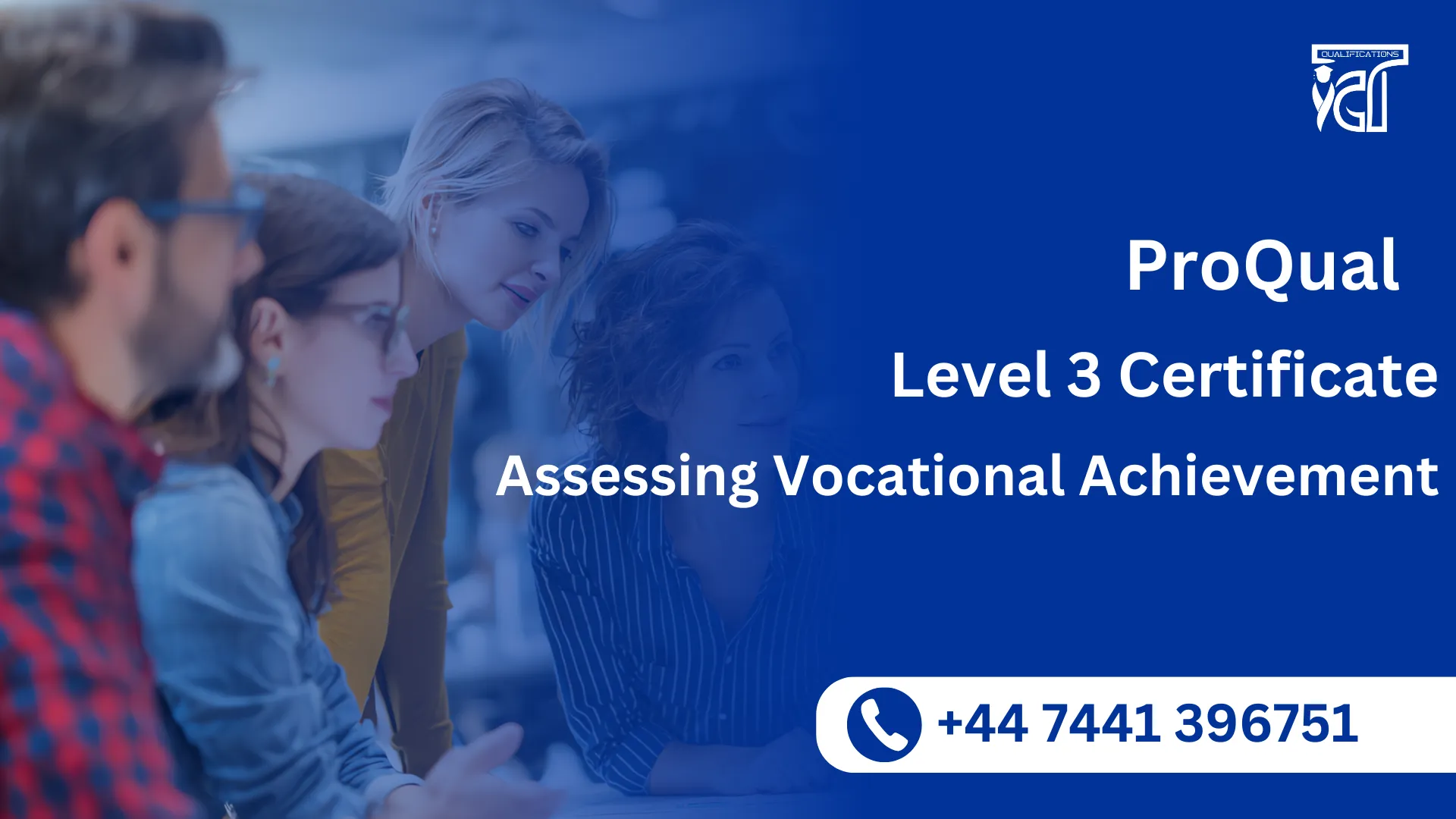 ProQual Level 3 Certificate in Assessing Vocational Achievement